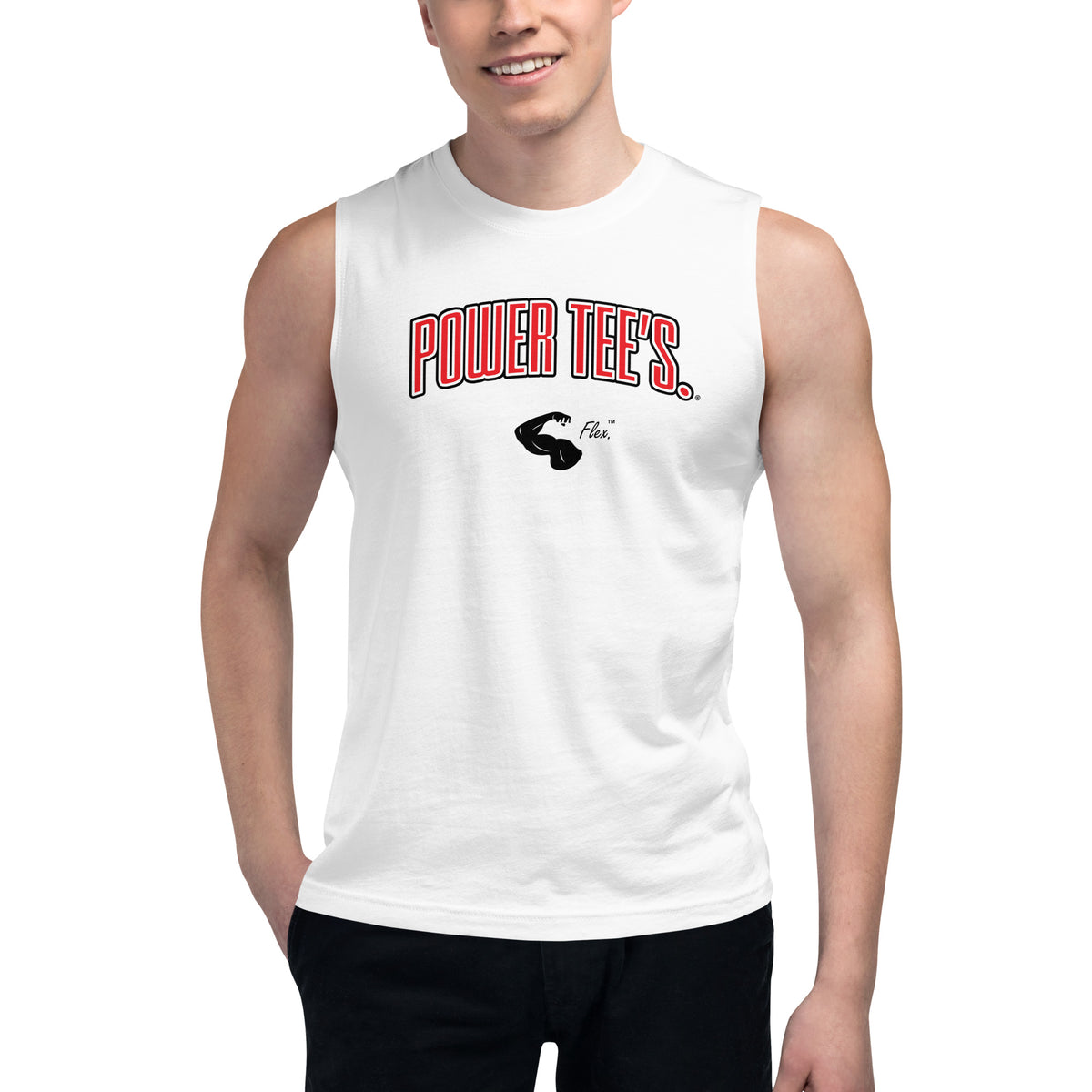 Power Tee's Flex Combo Muscle Shirt – Power Tee's.